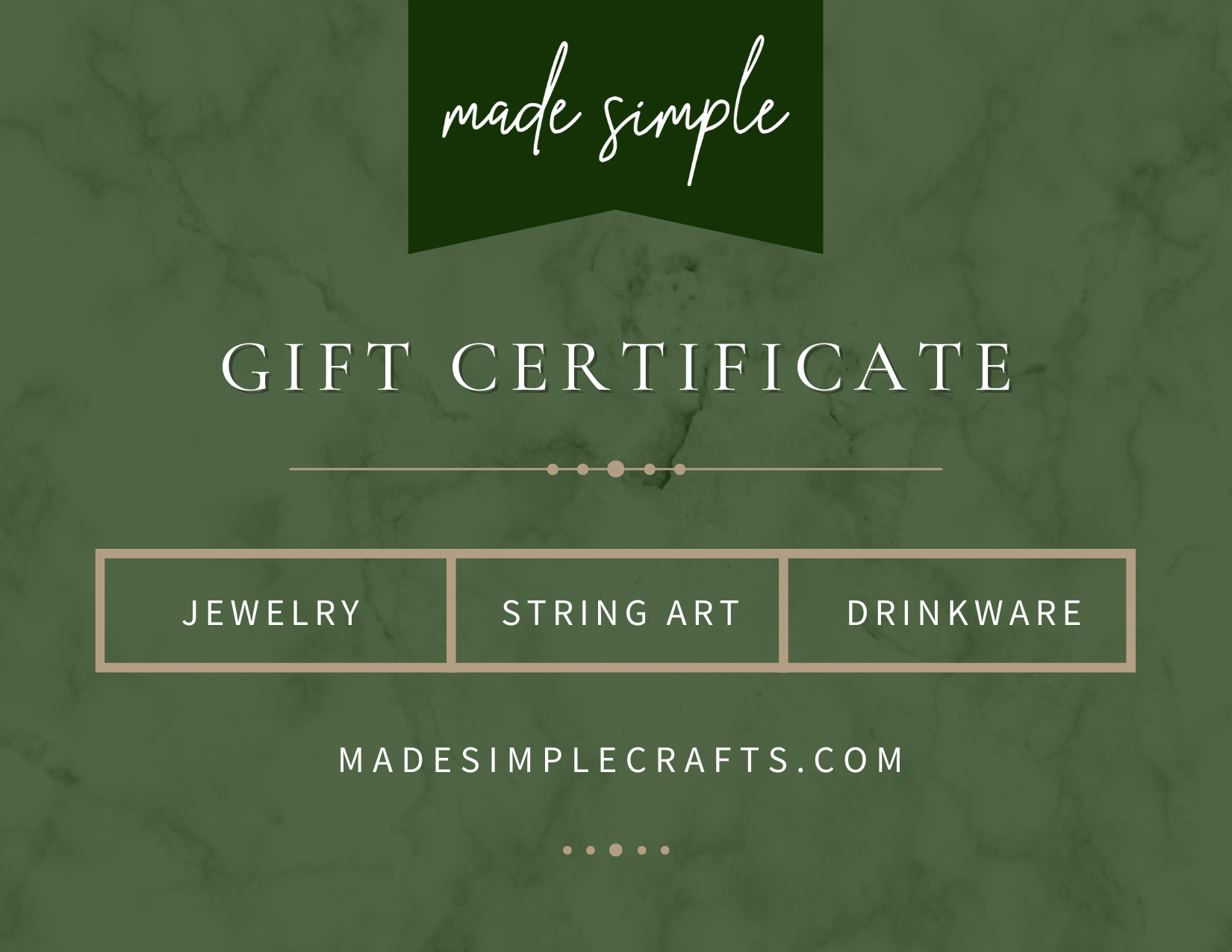 Made Simple Gift Card